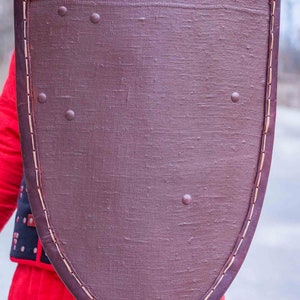 Triangle One-color Shield for Reenactors and Sca, Viking Battle Shield ...