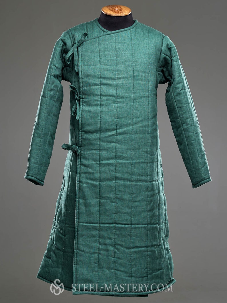 Medieval Armor Men, Long Gambeson for Fencing, LARP Armor, Renaissance ...