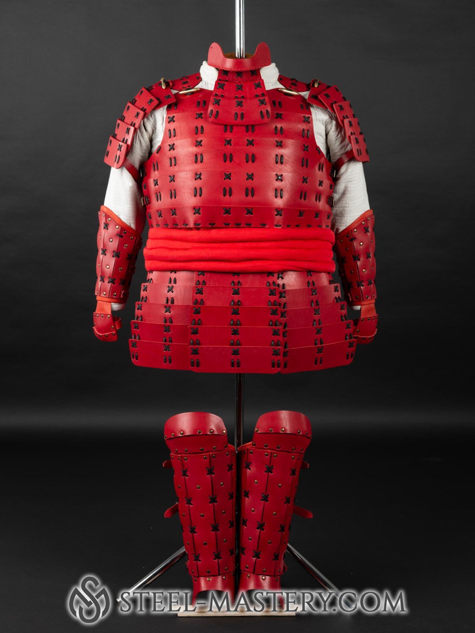 O Yoroi Japanese Samurai Leather Warrior Armor. Domaru Armor - Etsy