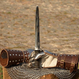 Visby Brigandine Gauntlets for SCA Events, Viking Mittens for ...