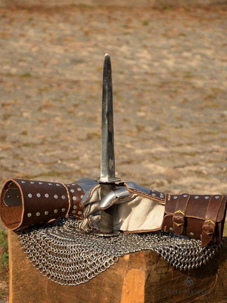 Visby Brigandine Gauntlets, SCA Viking Armor, Medieval Reenactment ...