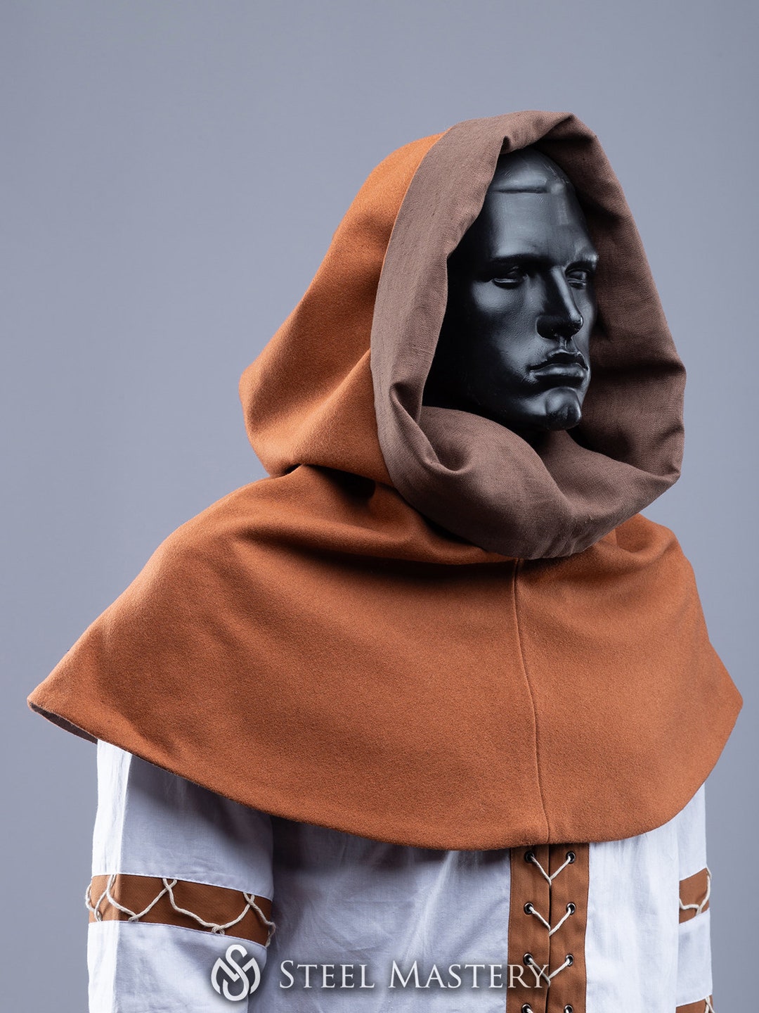 Medieval Hood With Tail, Renaissance Fair Cloak, Medieval Headwear ...