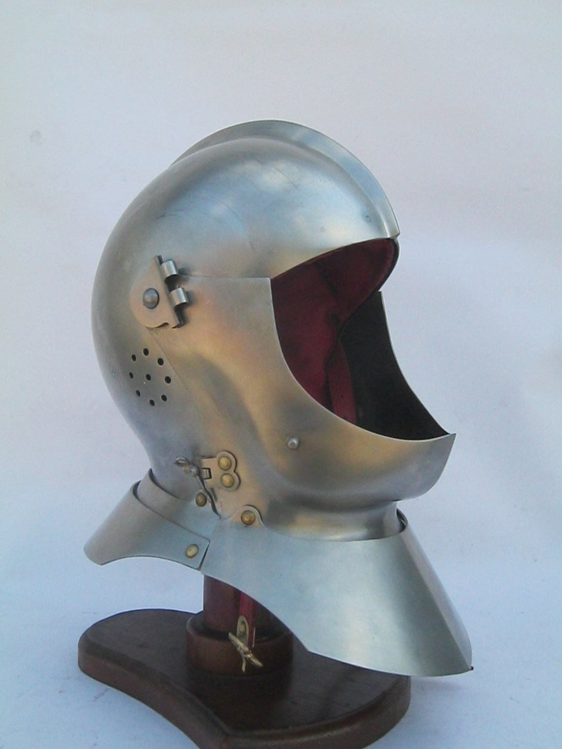 Medieval Helmet Armet for Historical Reenactments Historical - Etsy