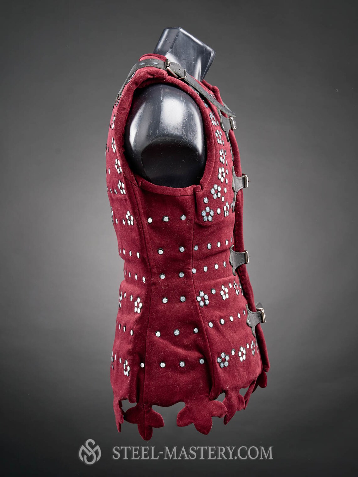 Womens Large-plate Brigandine With Flowers of Rivetscustom - Etsy