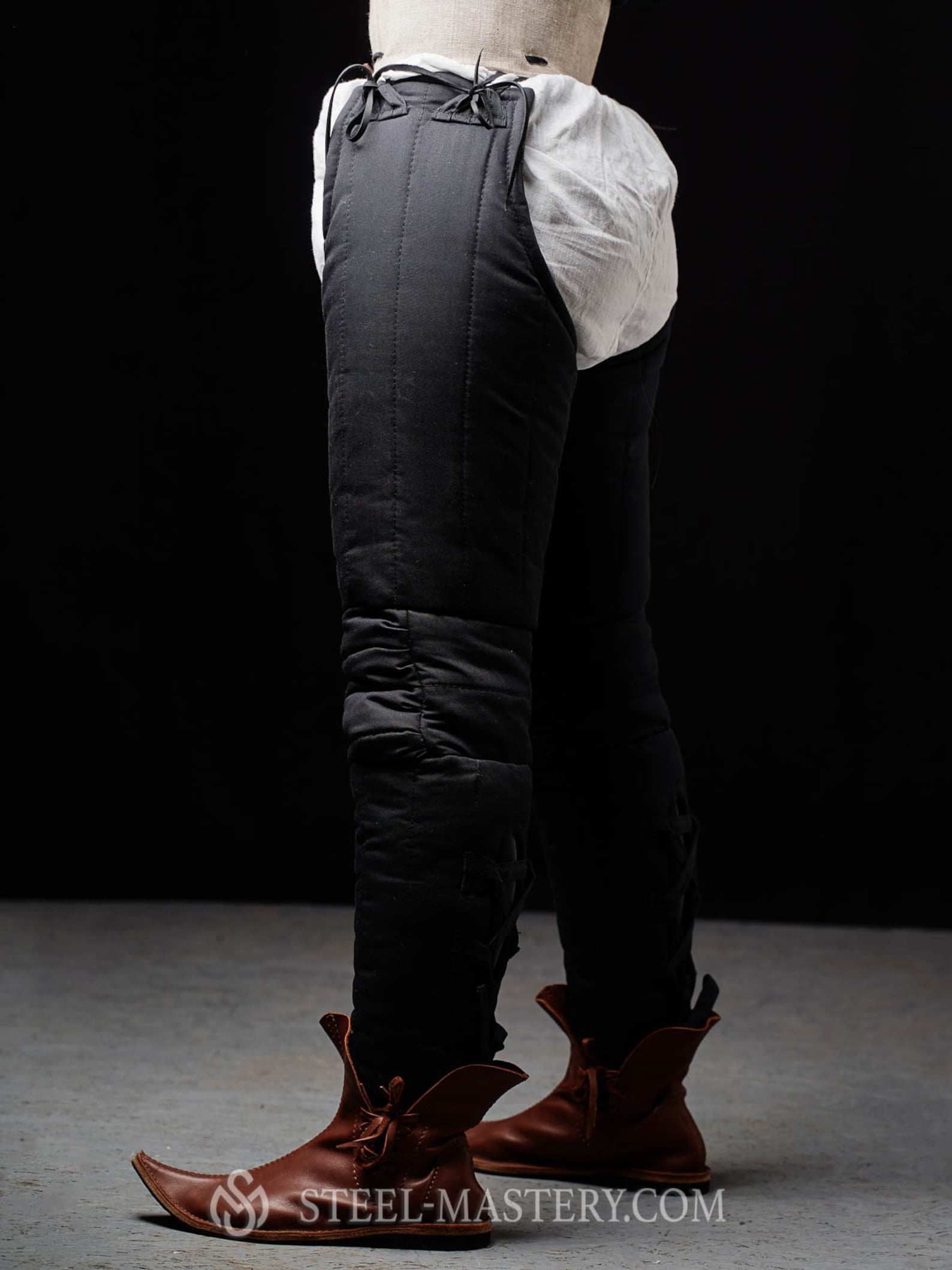 Padded Chausses With a Kneecap Medieval Padded Leg - Etsy