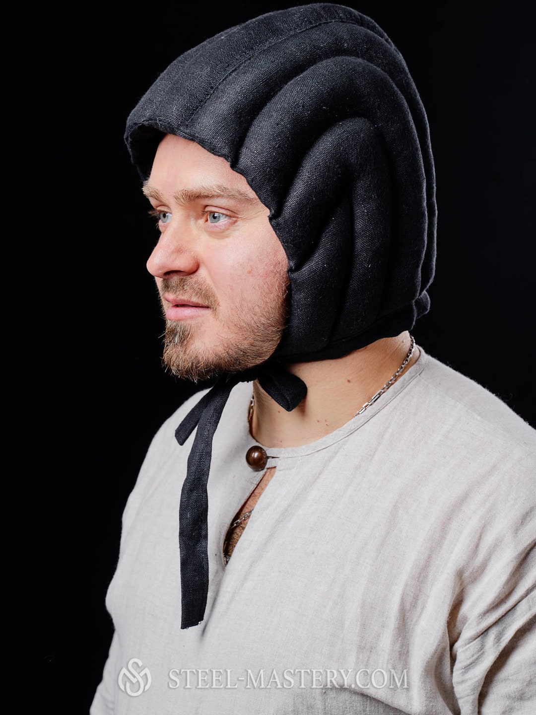 Handmade Medieval Cotton Arming Cap, LARP SCA Head Protection - Etsy