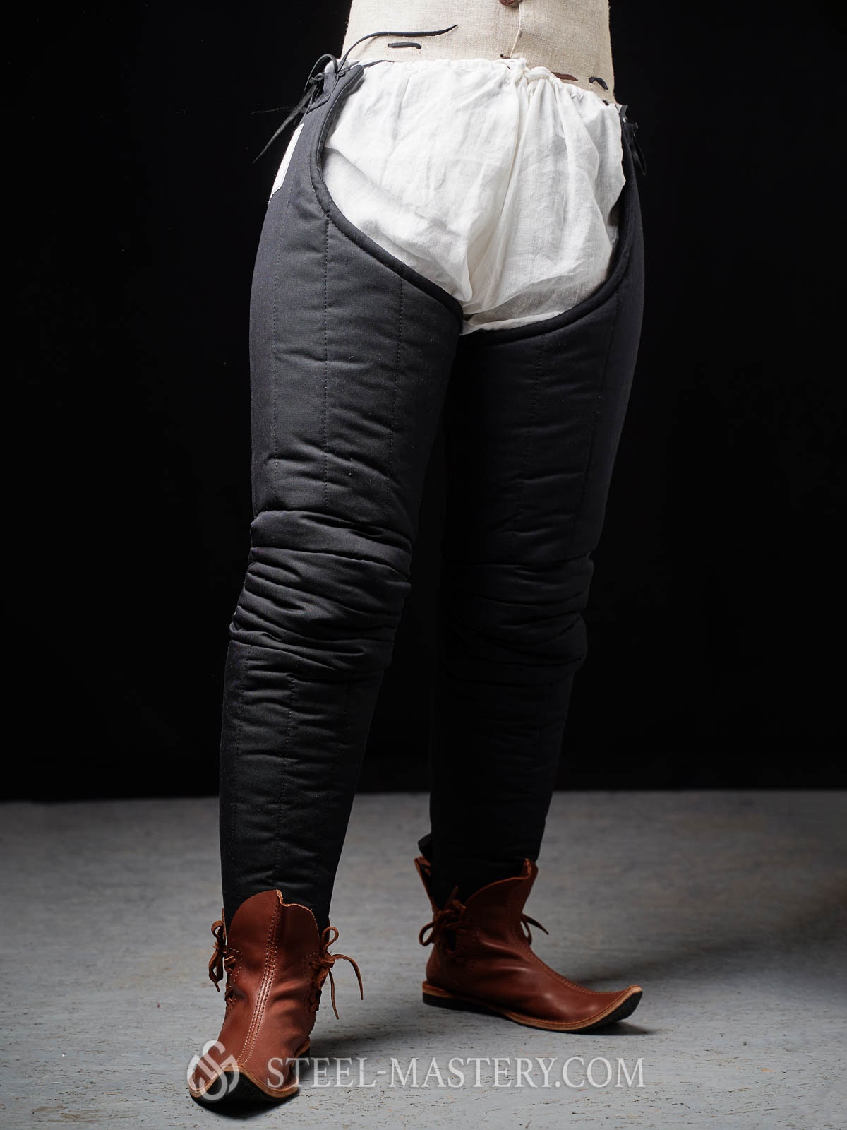 Padded Chausses With a Kneecap Medieval Padded Leg - Etsy