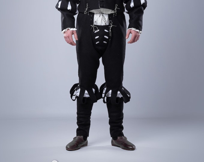 Renaissance Fencing Trousers: Medieval Noble Pants, Festival Clothing ...