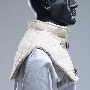 Neck Collar Armor, Protection in Buhurt, Padded Shoulder Gambeson ...