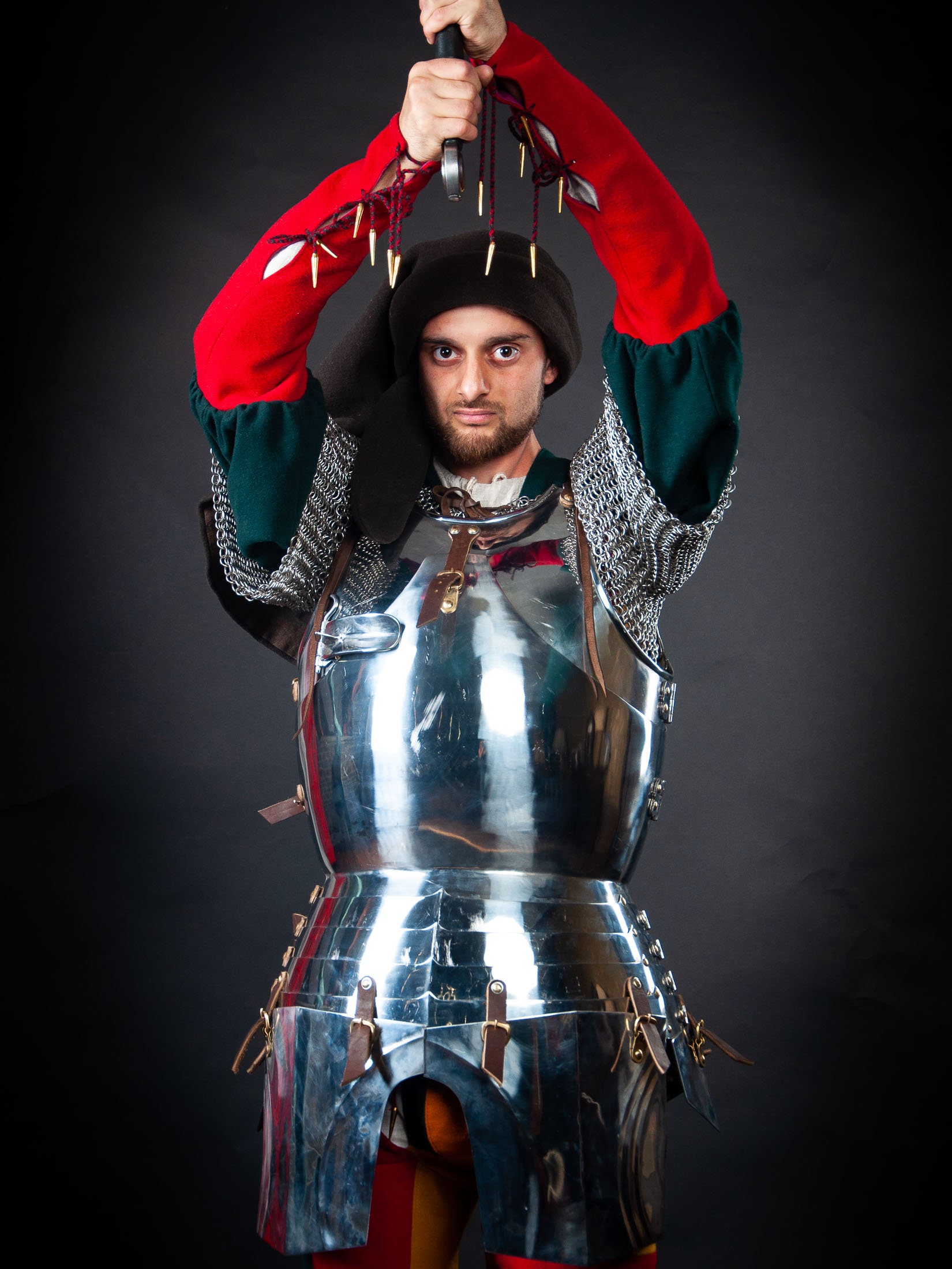 Italian metal cuirass with skirt and tassets Medieval armor | Etsy