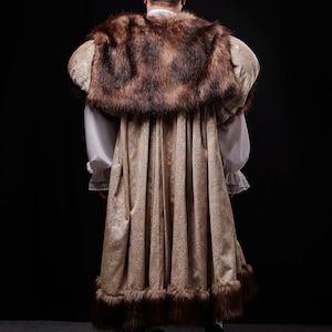 Royal King Outfit With Fur, Fantasy Costume for Medieval Events - Etsy