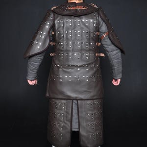 Leather Armor Festival Outfit, Handmade Leather Costume, Custom Armour ...