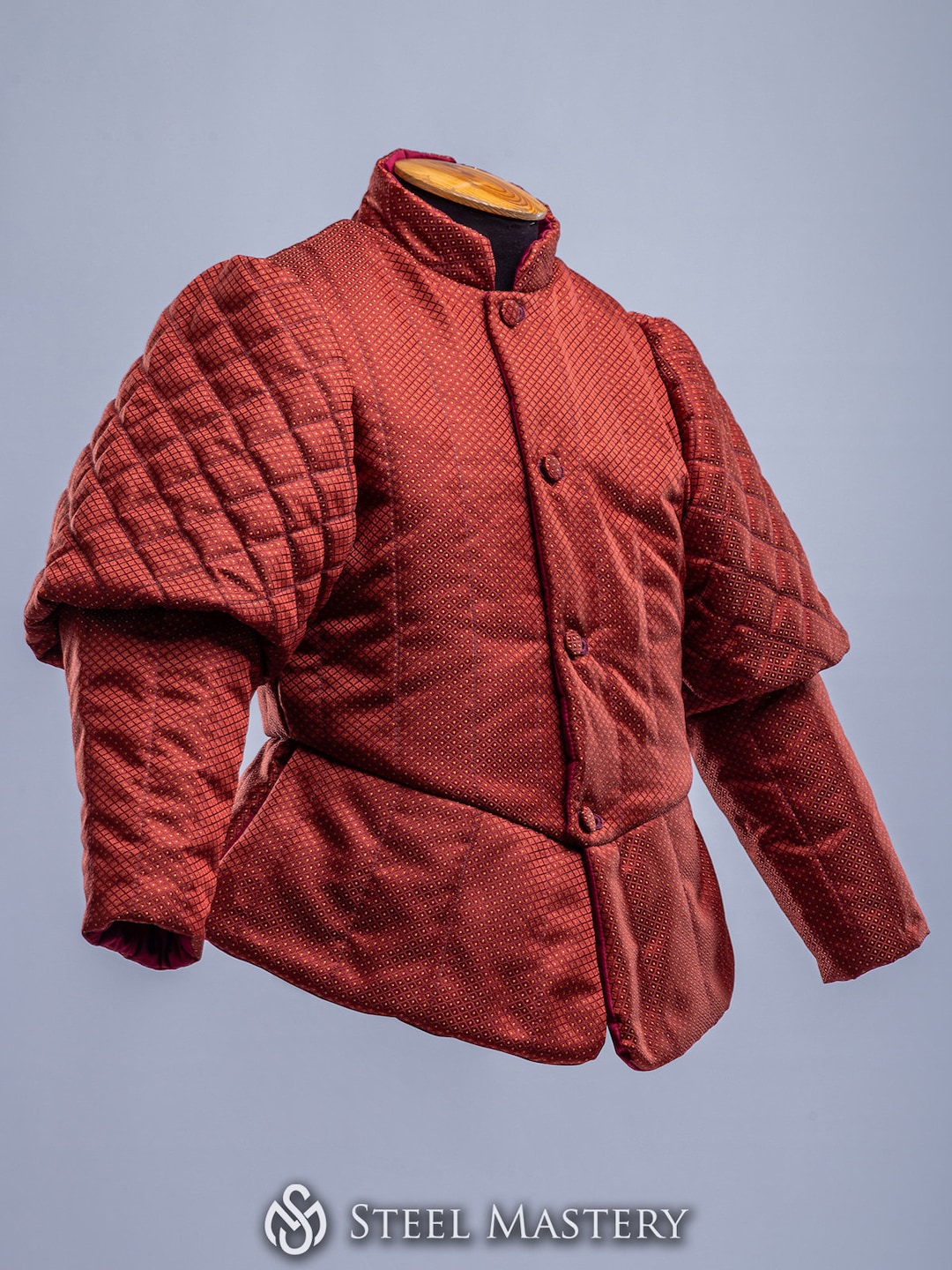 18th Century Quilted Jacket, Jacquard Renaissance Doublet, Quilted Vest ...