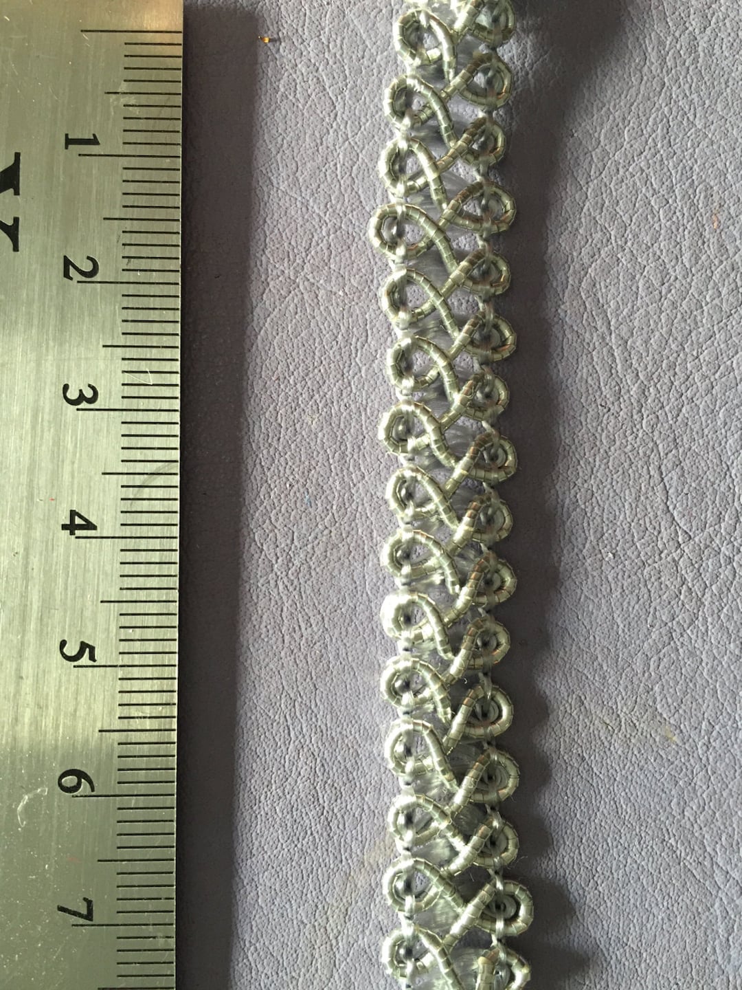 Silver Brocade Edge Ribbon Braid Trim - Etsy UK