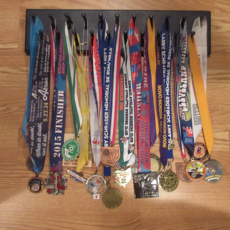 Running Medal Holder - Etsy
