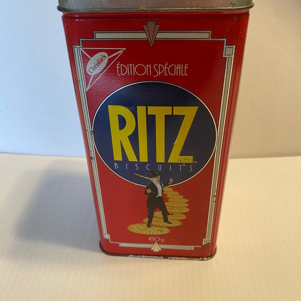 Ritz Cracker Tin - Etsy