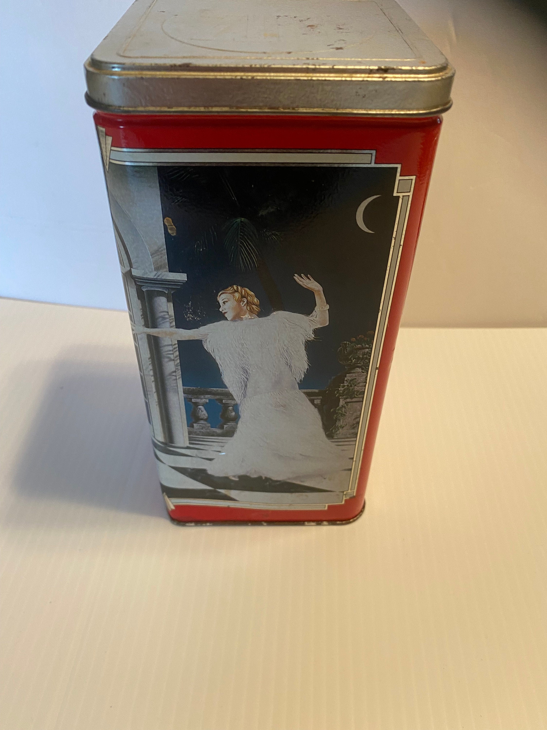 Ritz Biscuits Vintage 1990 Tin Collectors Box Rustic Christine's ...
