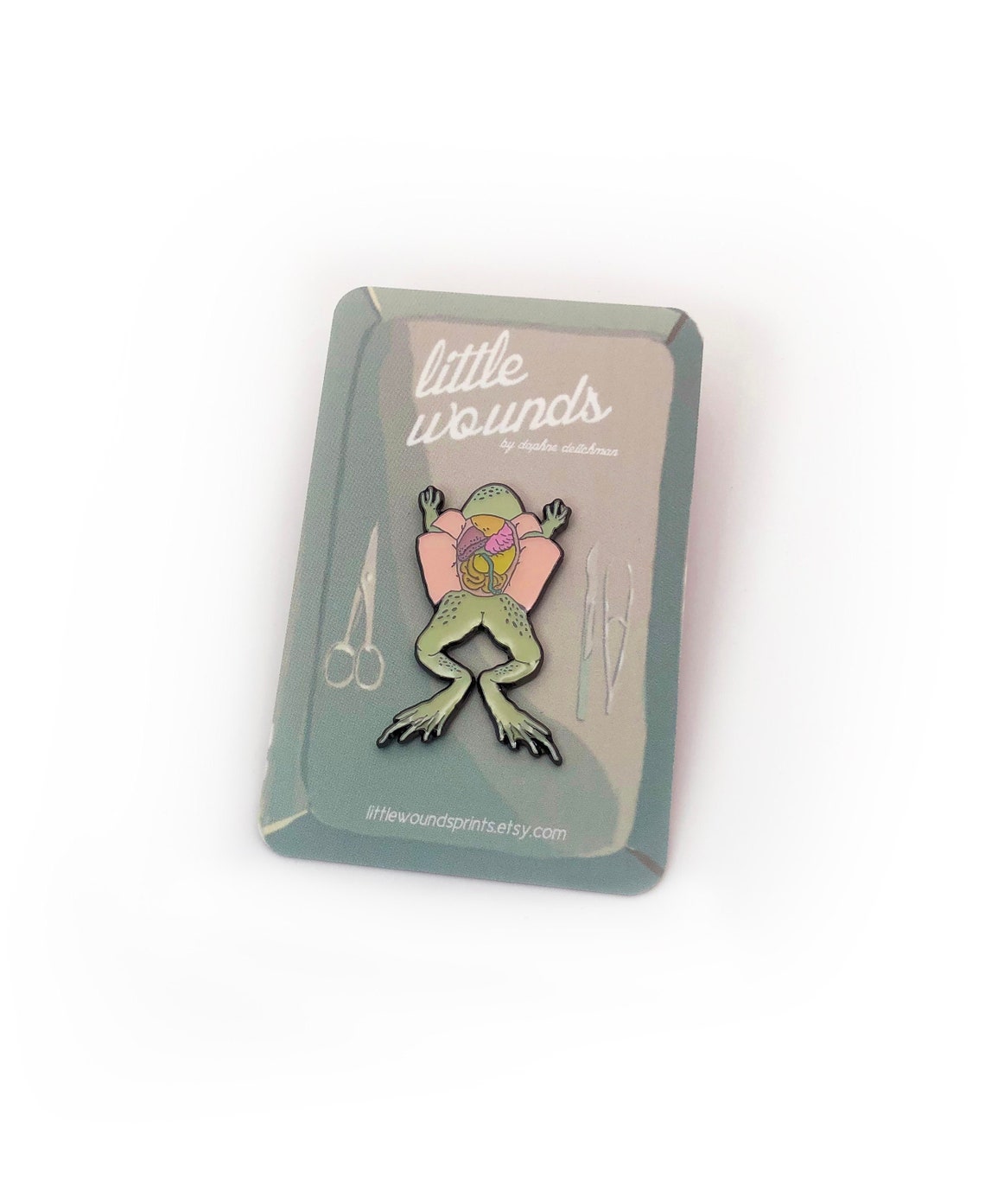 Dissected Frog Enamel Pin Science Pin Lapel Pin Anatomy - Etsy