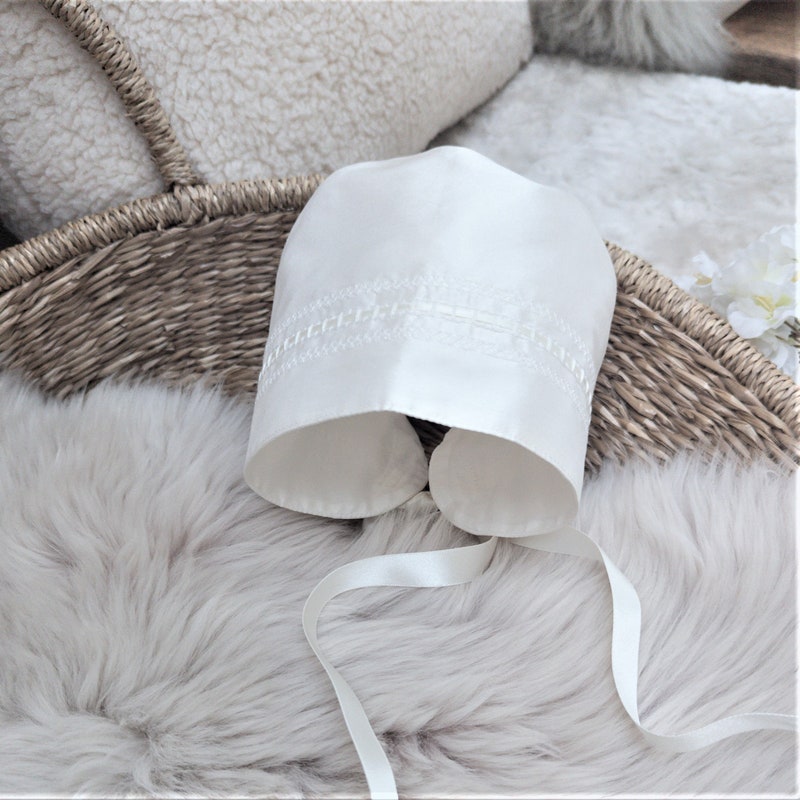 Baptism Bonnet - Etsy