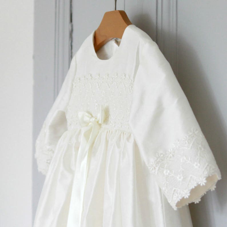 Christening Gown Baptism Gown Christening Dress Long | Etsy
