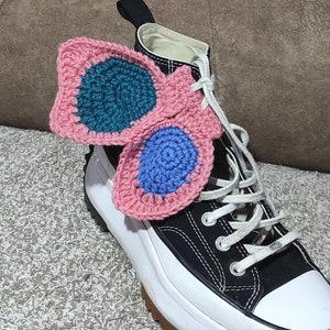 Butterfly Shoe Wings Crochet Pattern – DIY Crochet Shoe Accessory ...