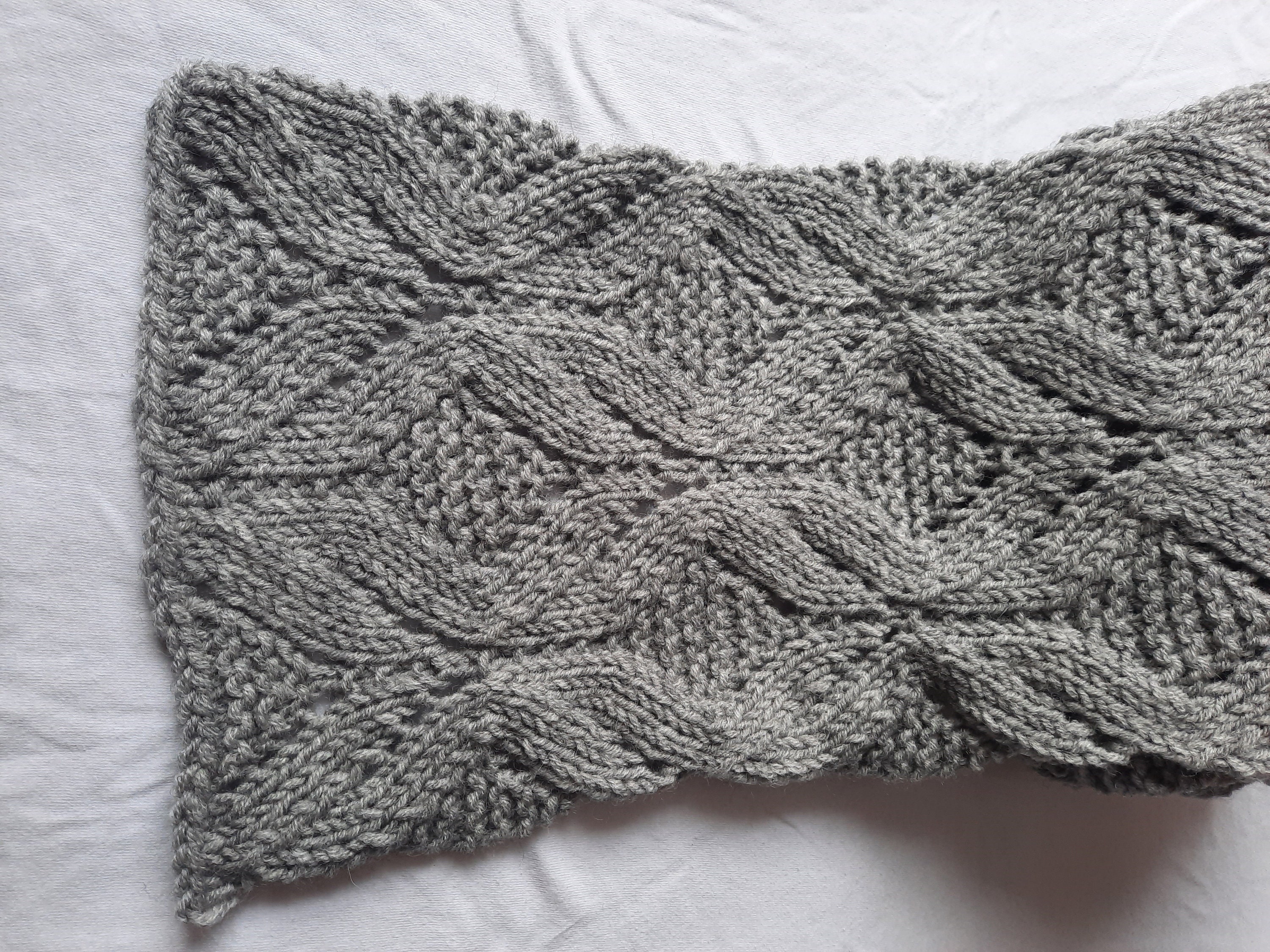 Scarf Knitting Pattern PDF Knit Scarf Patten for Adult Women Pattern ...