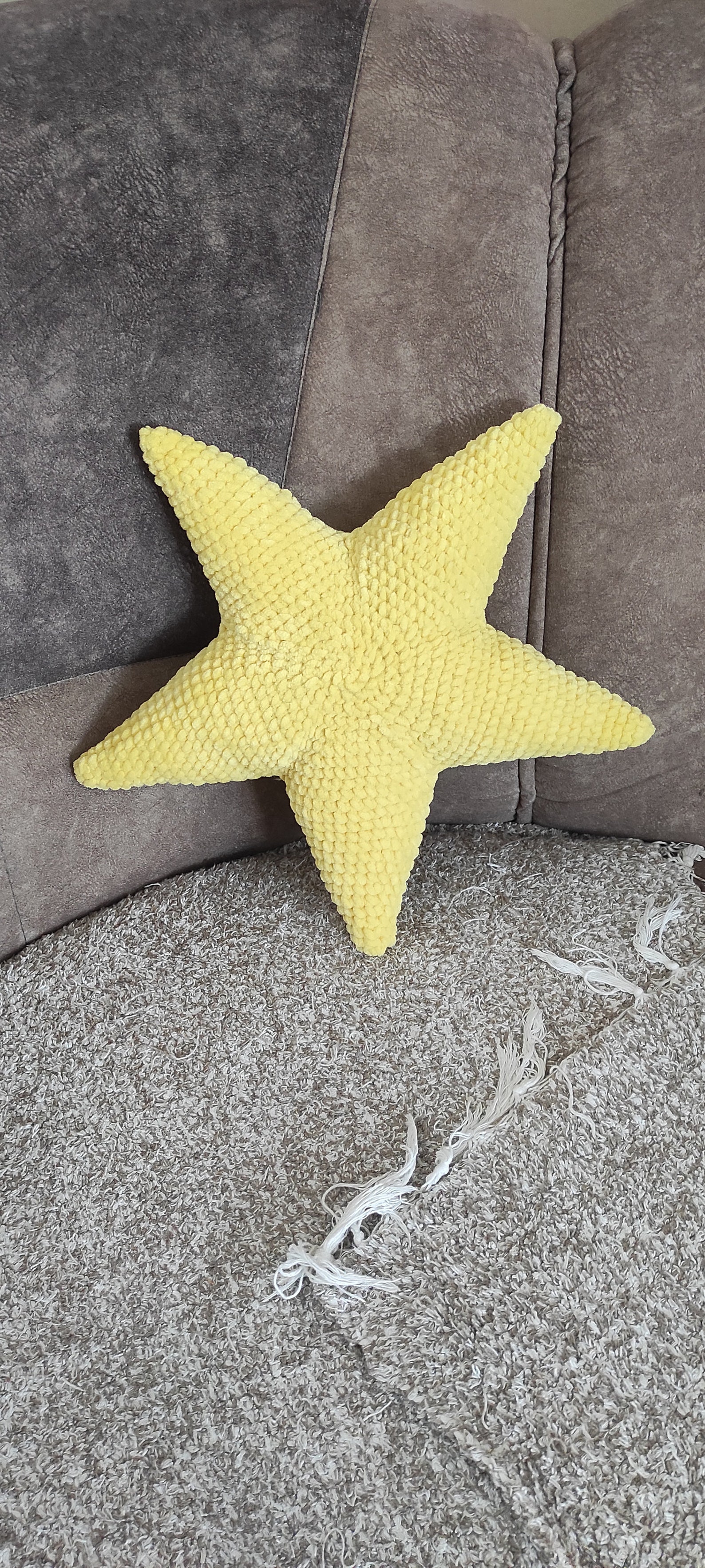 Star Pillow Plush Pattern/ Amigurumi Pattern/ Plush Pillow Crochet ...
