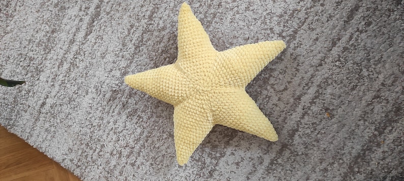 Star Pillow Plush Pattern/ Amigurumi Pattern/ Plush Pillow Crochet ...