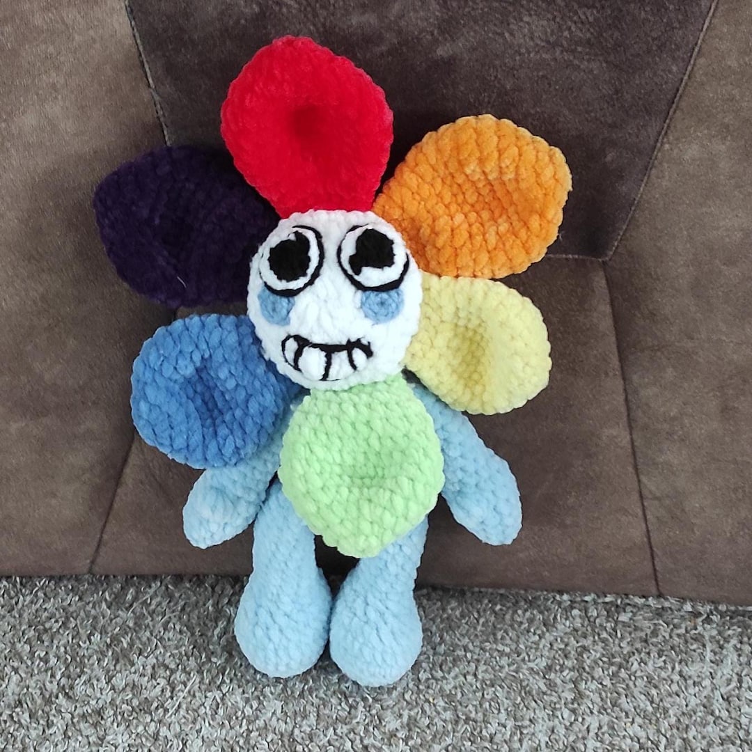 Dandicus Dancifer Crochet Pattern: Plush Flower Toy (PDF Pattern) - Etsy