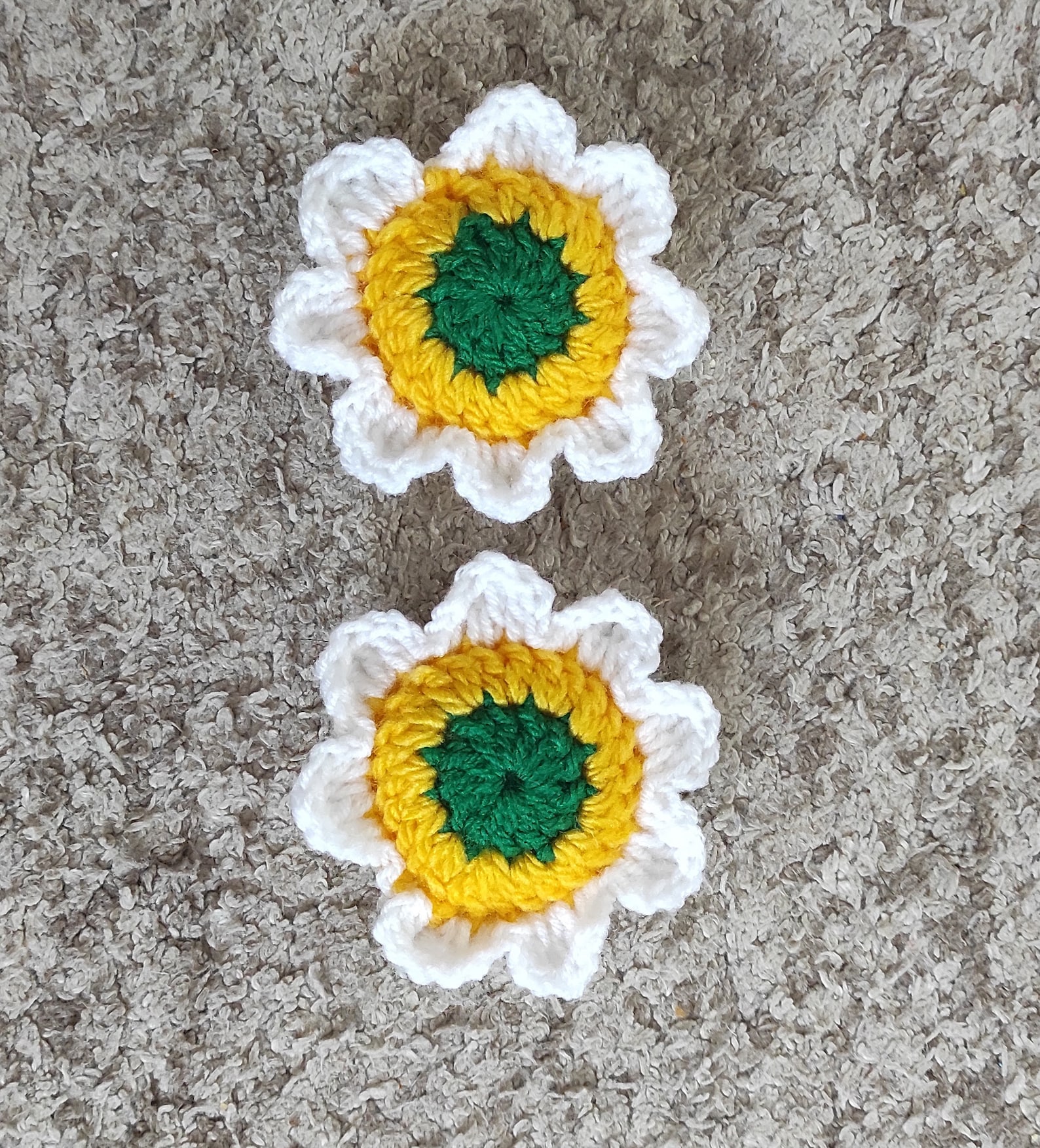 Crochet Daisy Memory Game PDF Pattern - Unique Design by Bnmbyo - Etsy ...