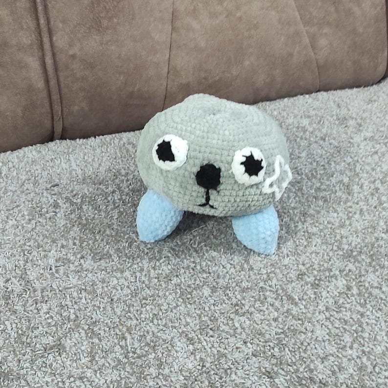 Pebble Plush Toy Crochet Pattern: Dandy's World Amigurumi (PDF Pattern ...