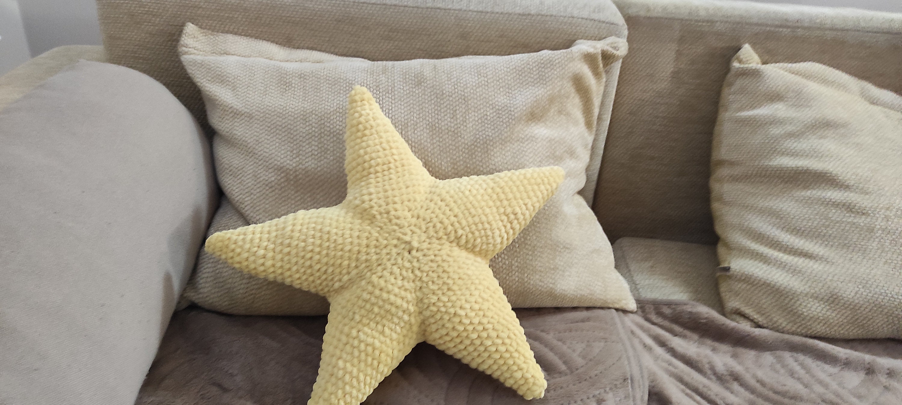 Star Pillow Plush Pattern/ Amigurumi Pattern/ Plush Pillow Crochet ...