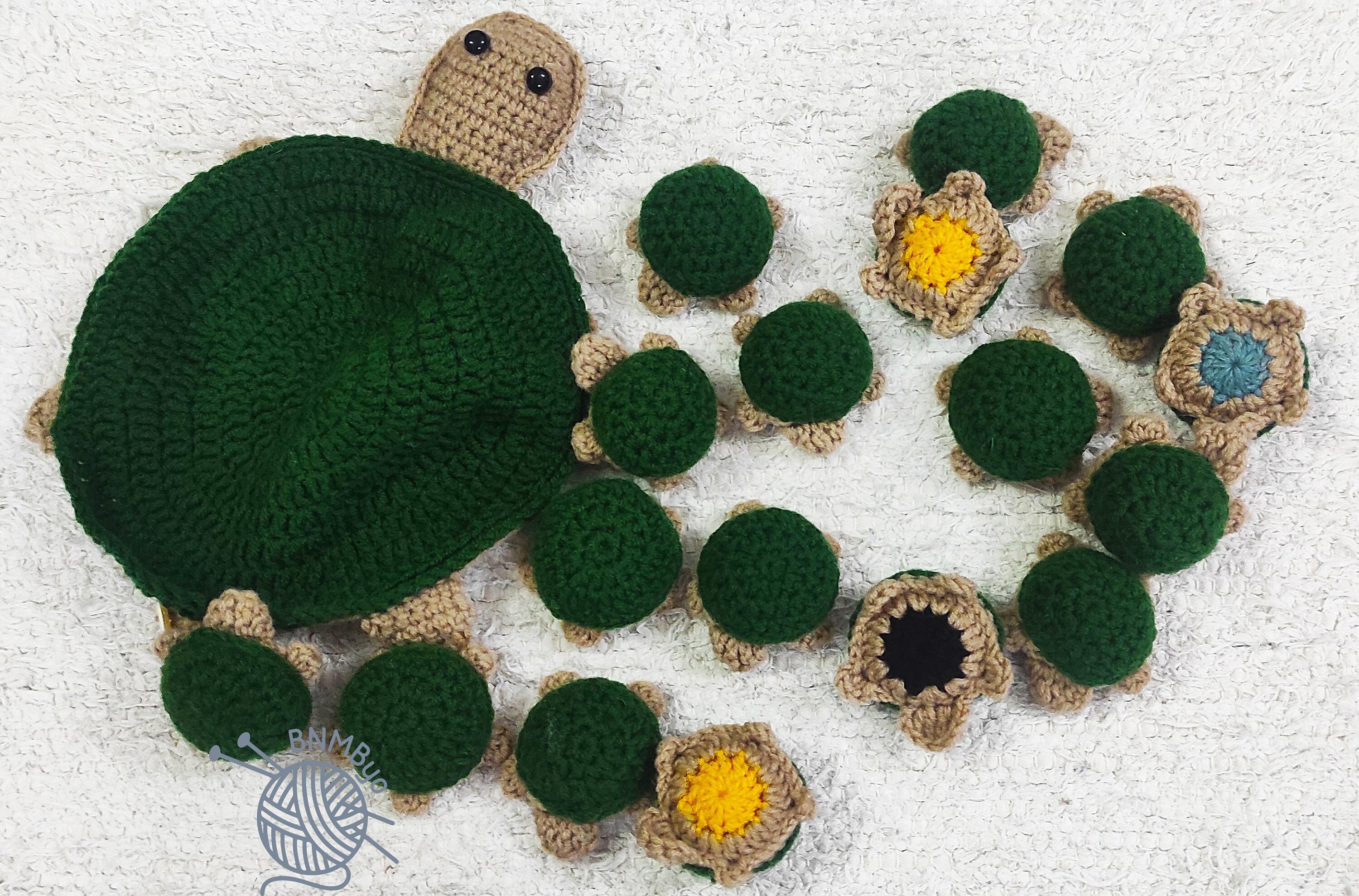 Turtle Crochet Memory Game Crochet Patterns Amigurumi Turtle Amigurumi ...