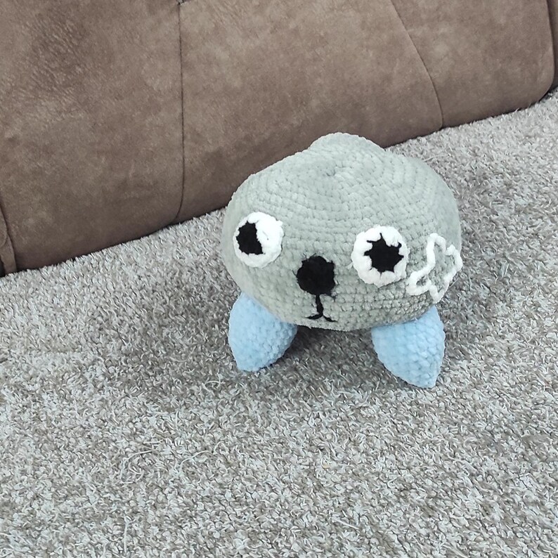 Pebble Plush Toy Crochet Pattern: Dandy's World Amigurumi (PDF Pattern ...