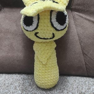 Sprunki Plush Toy Pattern, Sprunki Mard Yellow Pattern, Amigurumi ...