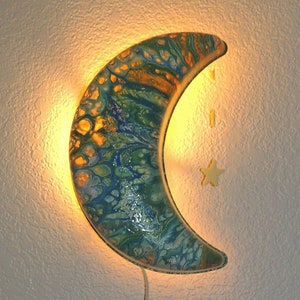 Up Cycled IKEA - the Smila Moon Light, Wall Hanging, Cup Pour, and ...