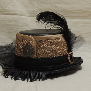 Woman's Top Hat, Top Hat With Veil, Bolero Top Hat, Southwest Top Hat ...