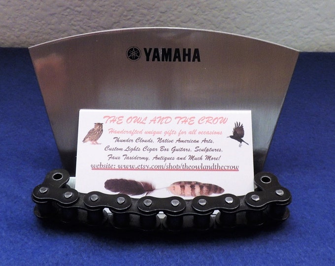 Rare Yamaha Dealership Business Card Holder, Motorcycle, Motor Cross ...