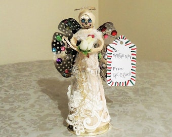 Grinch Christmas Tree Ornament Tree Topper Angel Topper, Whoville Décor ...