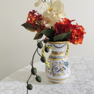 Vintage Mario Sambuco Deruta Italy Pottery Vase. - Etsy