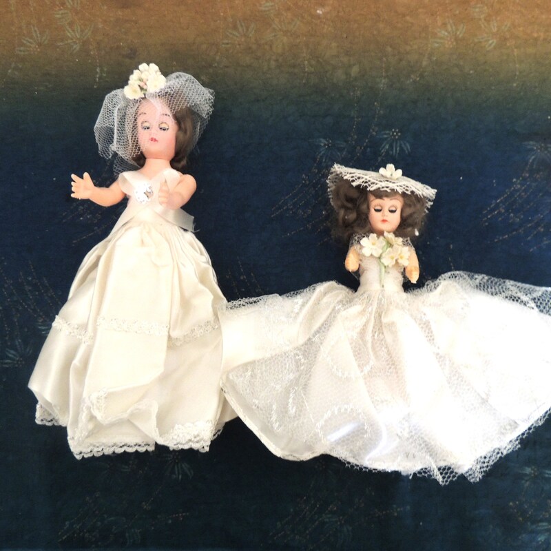 Vintage Bride Doll - Etsy