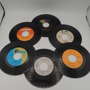 Six 1970's, 45 Records, Country Music. - Etsy