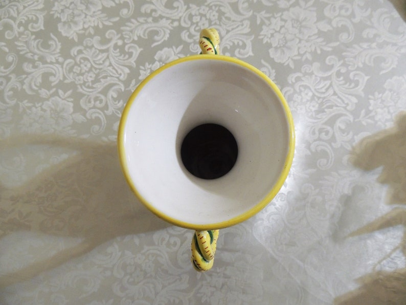 Vintage Mario Sambuco Deruta Italy Pottery Vase. - Etsy