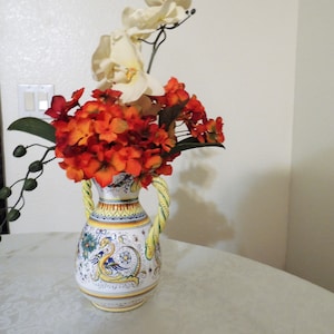 Vintage Mario Sambuco Deruta Italy Pottery Vase. - Etsy