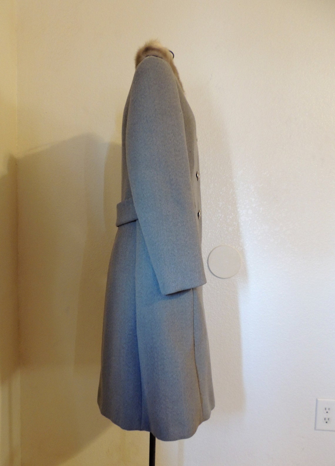 Vintage molly Ann Wool and Sable Collar - Etsy