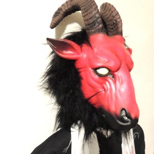 Life Size Halloween Prop Baphomet, Satan, Goat Demon Tree Hanger. - Etsy