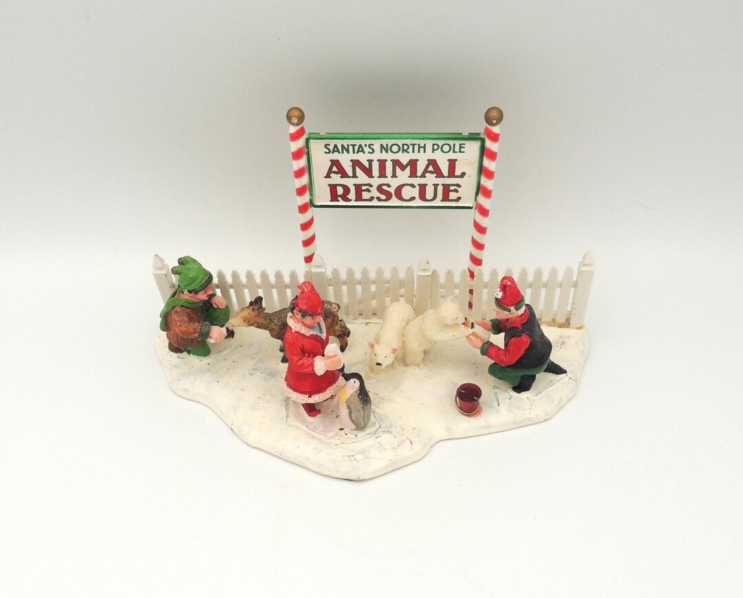 Lemax Animal Rescue Village Collectible, Retired. - Etsy