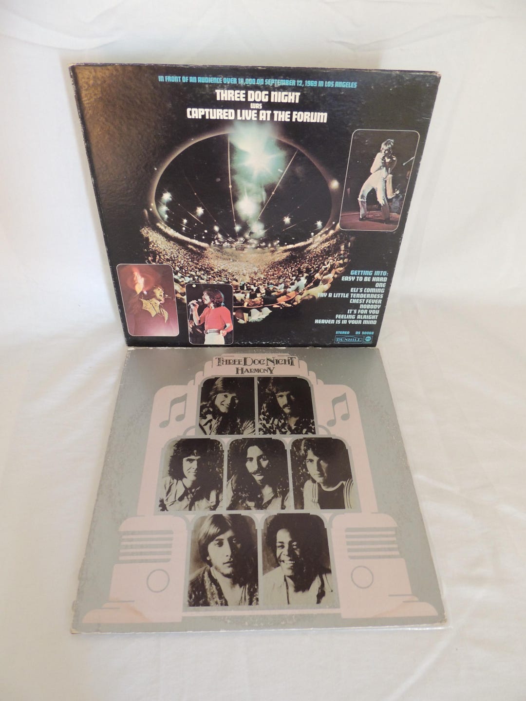 Two Records, 1971 and 1969 Three Dog Night Live at the Forum and ...