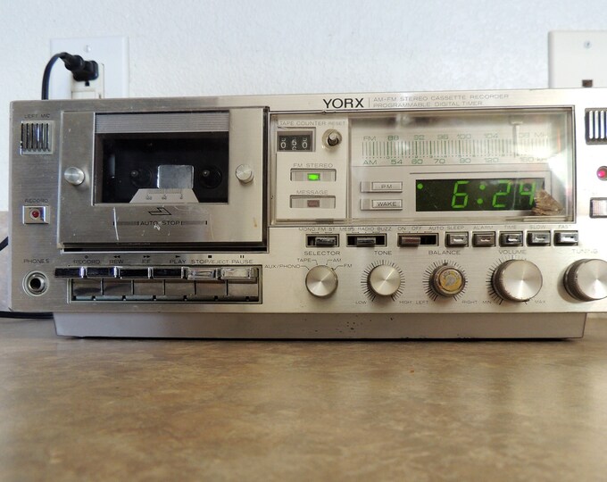 DO NOT BUY Saved for Jason Vintage 1968 Yorx Am Fm Stereo Cassette ...