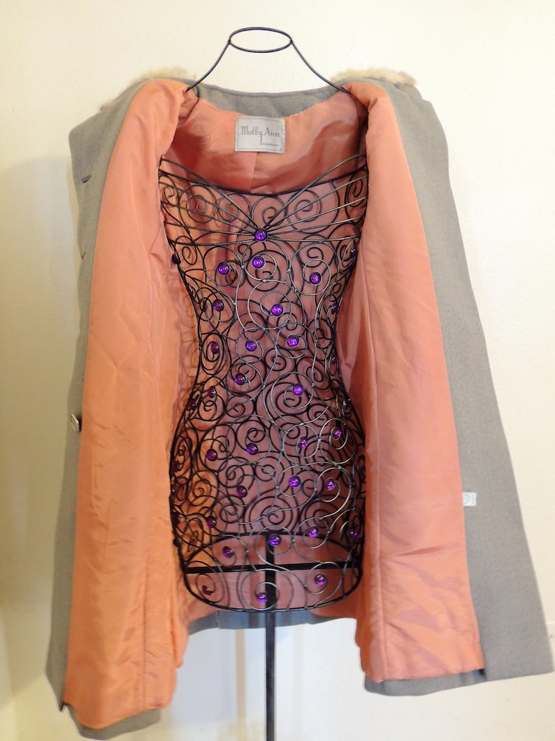 Vintage molly Ann Wool and Sable Collar - Etsy